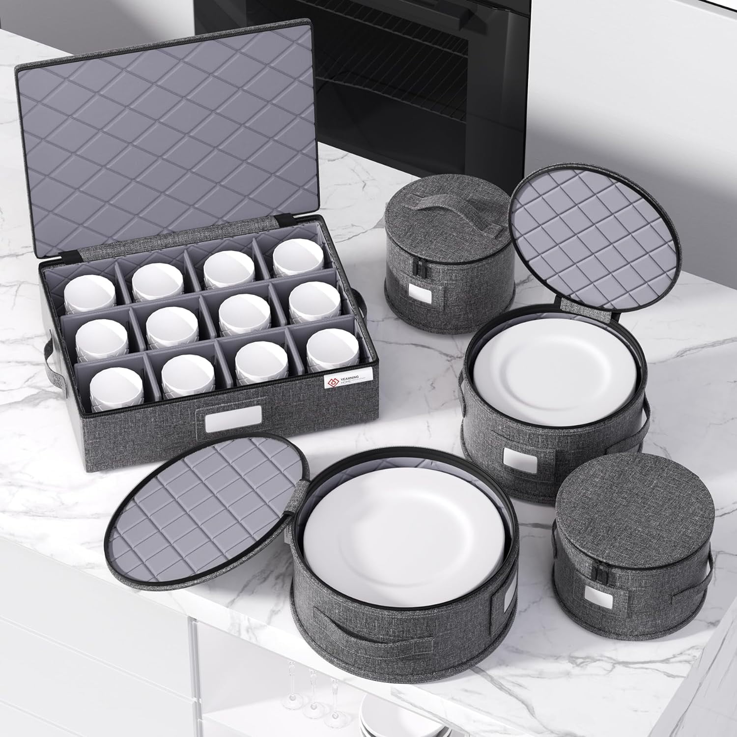 China Storage Containers Hard Shell Box for Moving Dishes, Plate, Wine ...