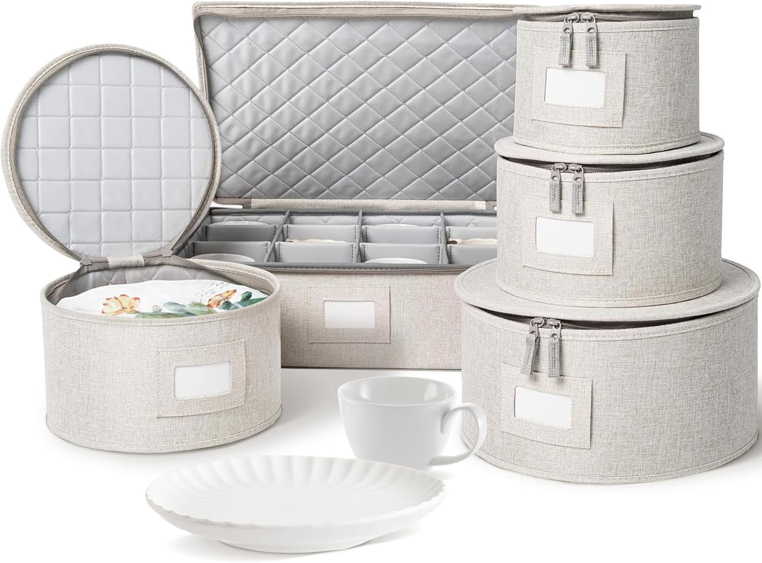 China Storage Containers, Hard Shell Case with Felt Dividers for ...