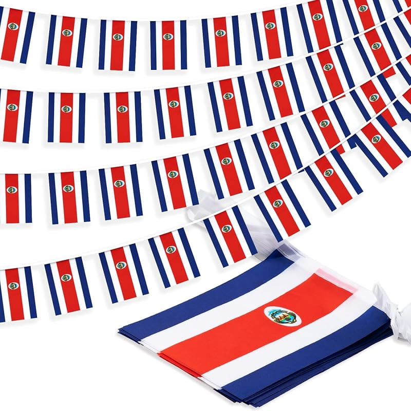 China String Flag Pennant Banner, Small Mini Chinese Flags Bunting ...