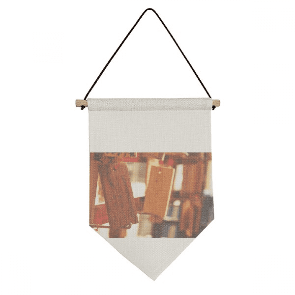 China Style Blessing Board Photography Canvas Flag Hanging Wall Art ...