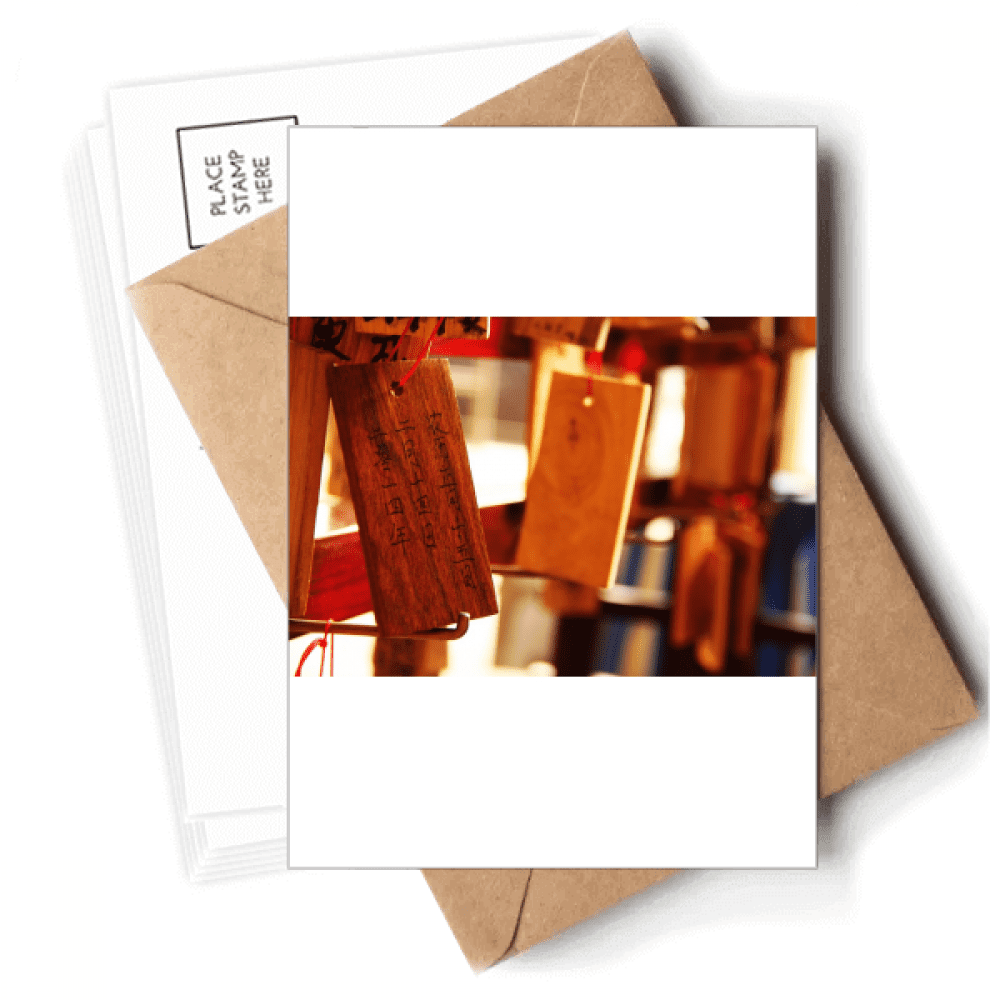 China Style Blessing Board Photography Postcards Envelopes Blank Note ...