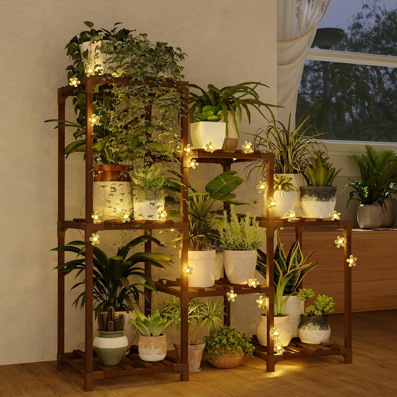 From ChinaApplicable to Bamworld Plant Stand Indoor Plant Shelf Outdoor ...