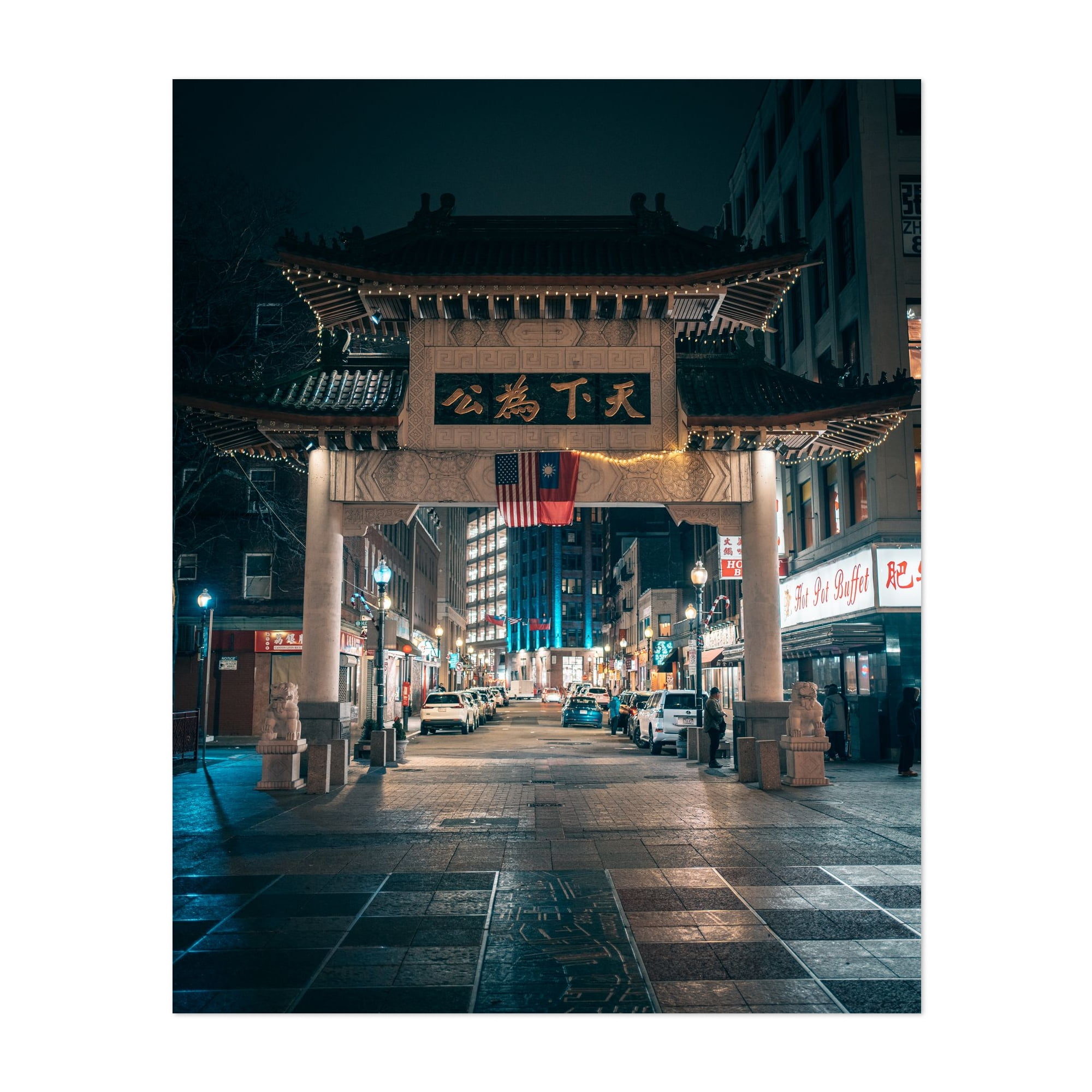 Chinatown Gate, Boston - Boston Massachusetts Photography Unframed Wall ...