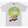 Chinatown Market Men's X The Simpsons Bart Cowabunga Arc Tee T-Shirt ...