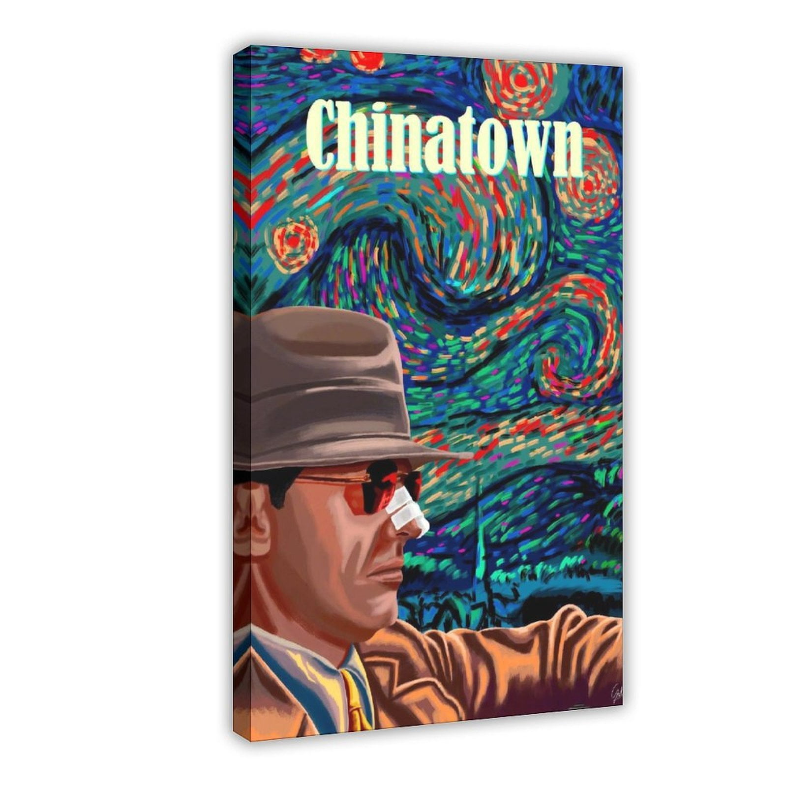 Chinatown Movie Poster Canvas Modern Poster Wall Art Prints Paintings ...