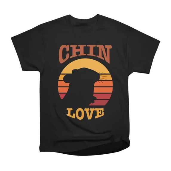 Chinchilla Owners Sun Retro Style TShirt Tee Gift For Him Merch For Her ...