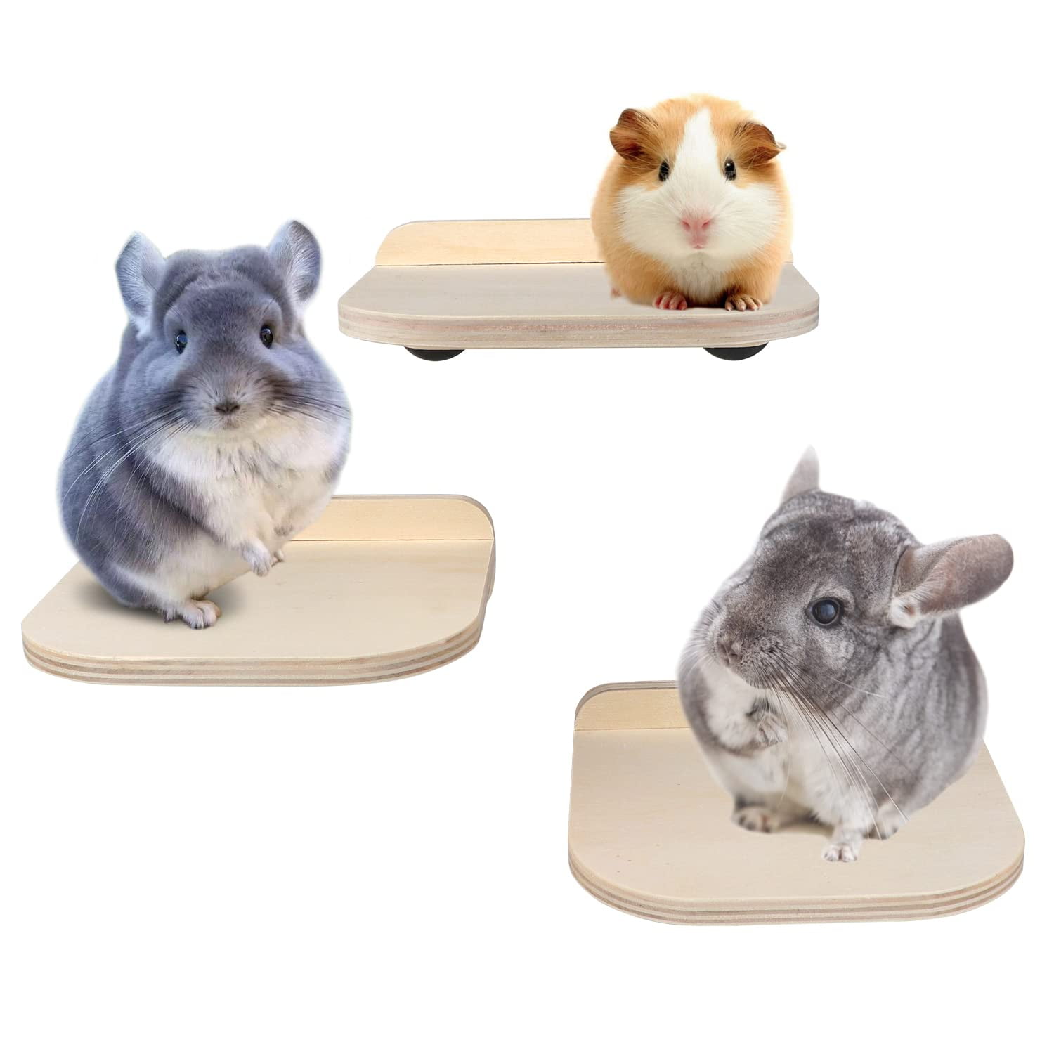Chinchilla Wooden Platform Set, TMA2 Chinchilla Cage Platform with ...