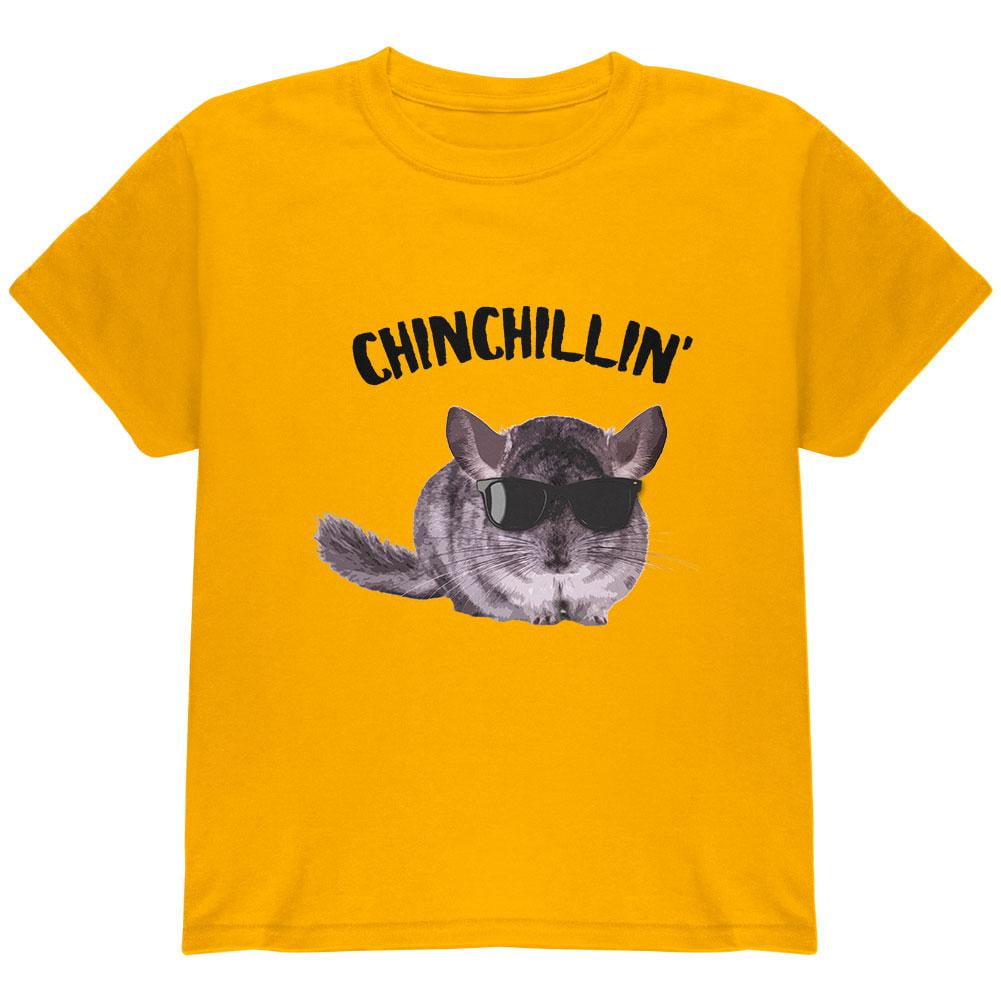 Chinchillin Chinchilla Gold Youth T-Shirt - Medium(10/12) - Walmart.com