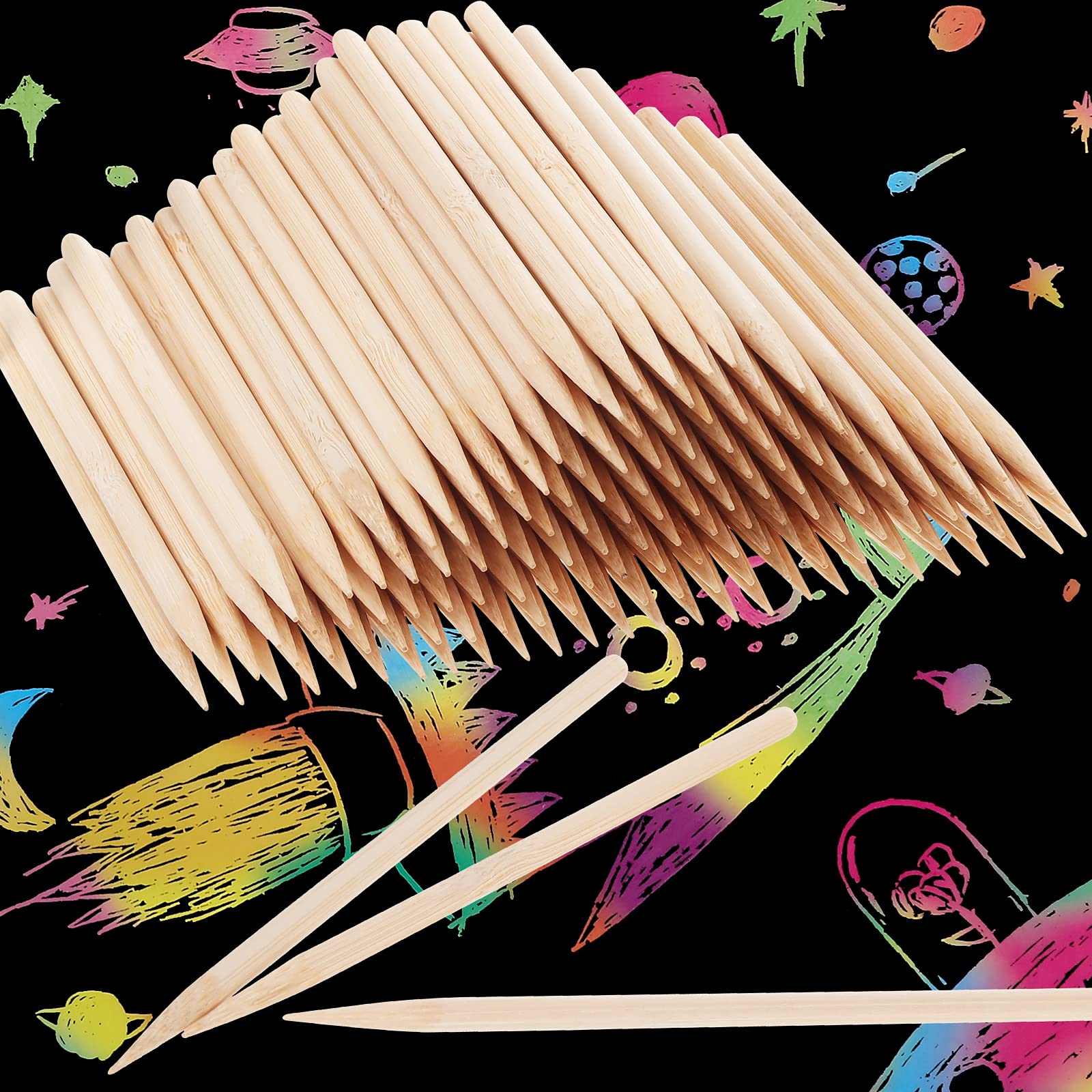 Chinco 150 Pieces Heavy Duty Wood BSL1 Stylus Tools for Scratch Wooden ...