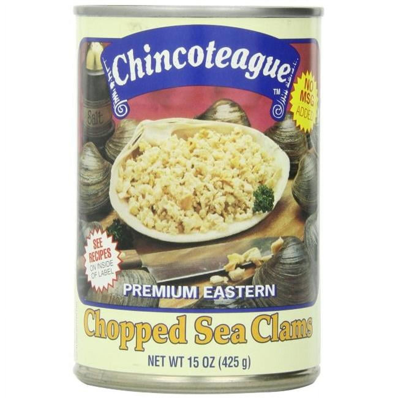 Chincoteague Seafood Chopped Sea Clams - Walmart.com