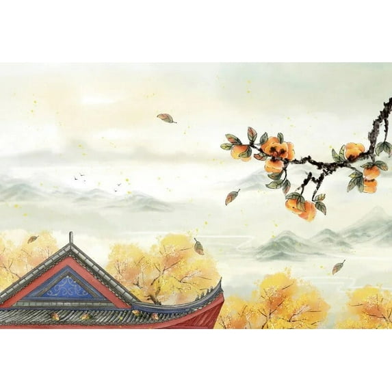 Chinese Ancient Poetry Scene Outdoor Heavy Snow Plum Blossoms ...