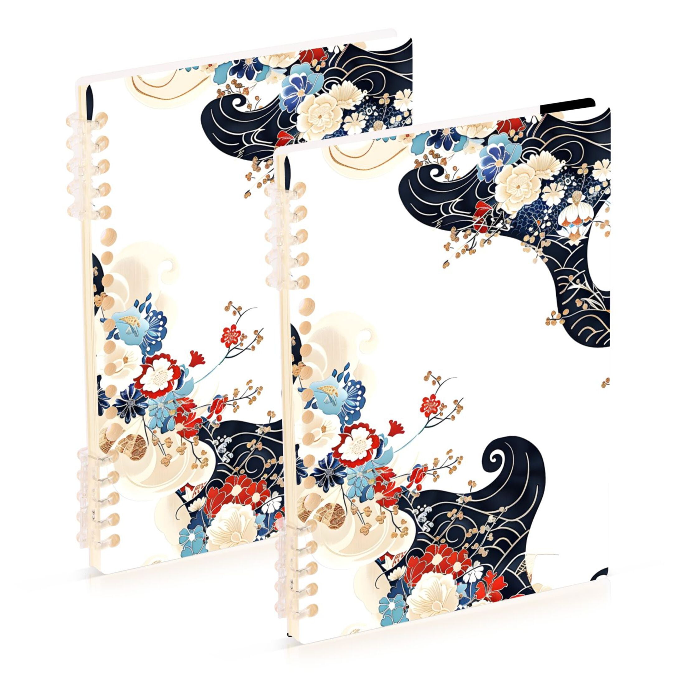 Chinese Arabesque Ring Binder Notebook Journey Note Diary College Ruled ...