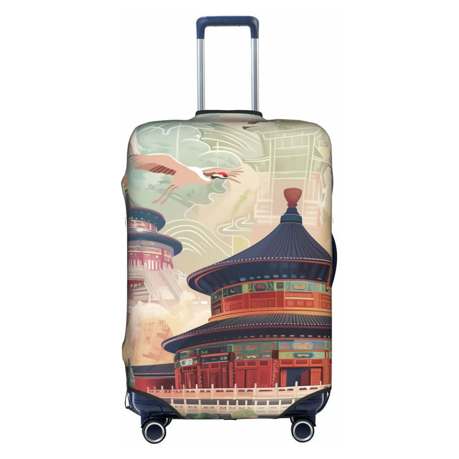 : Chinese Architecture in Art Trolley s All-inclusive Model Scratch ...