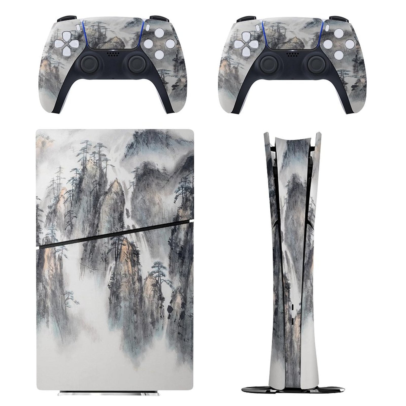 Chinese Art Mountain And River Ink Painting PS5/PS5 Pro/PS5 Slim ...