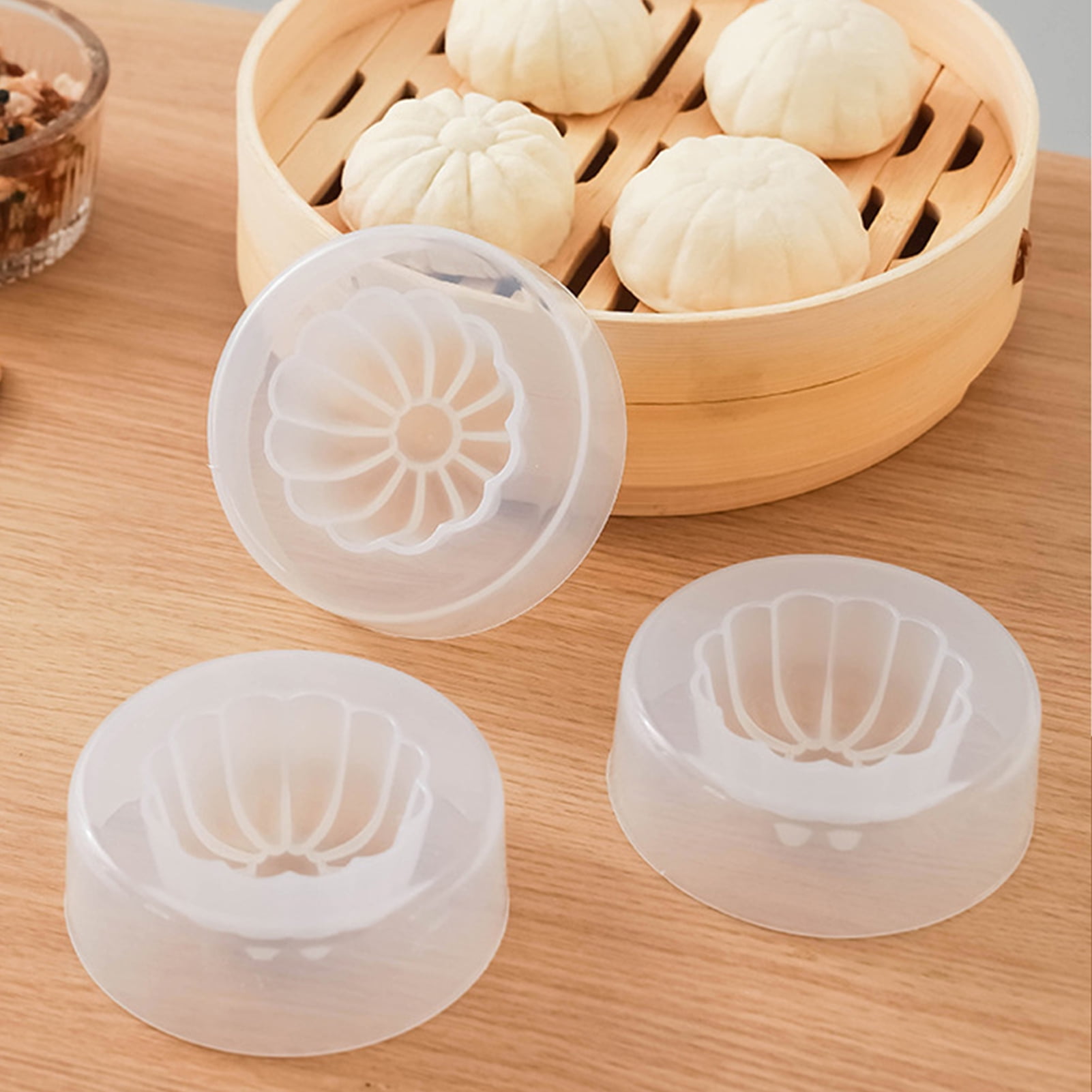 Chinese Baozi Mold Easy Demoulding Non-stick Smooth Edges Steamed ...
