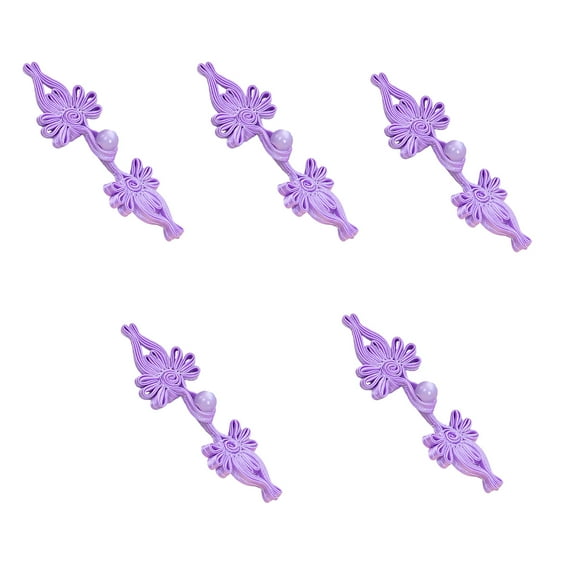 Chinese Bowknot Buttons Satins Fabric Closures Button Craft for ...