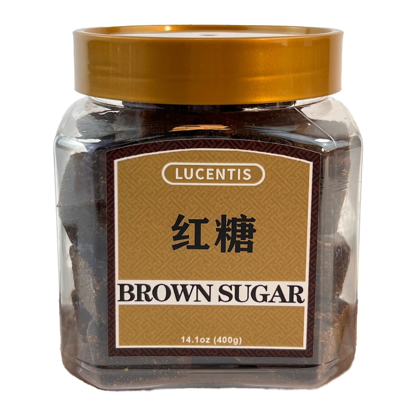 Chinese Brown Sugar Cubes DEF29 (云南红糖) - 14.2oz (400g) Handmade Yunnan ...