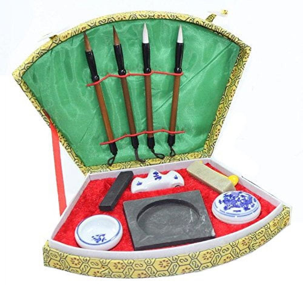 Chinese Calligraphy Brush Pen Ink Writing Painting Sumo Box Set ...