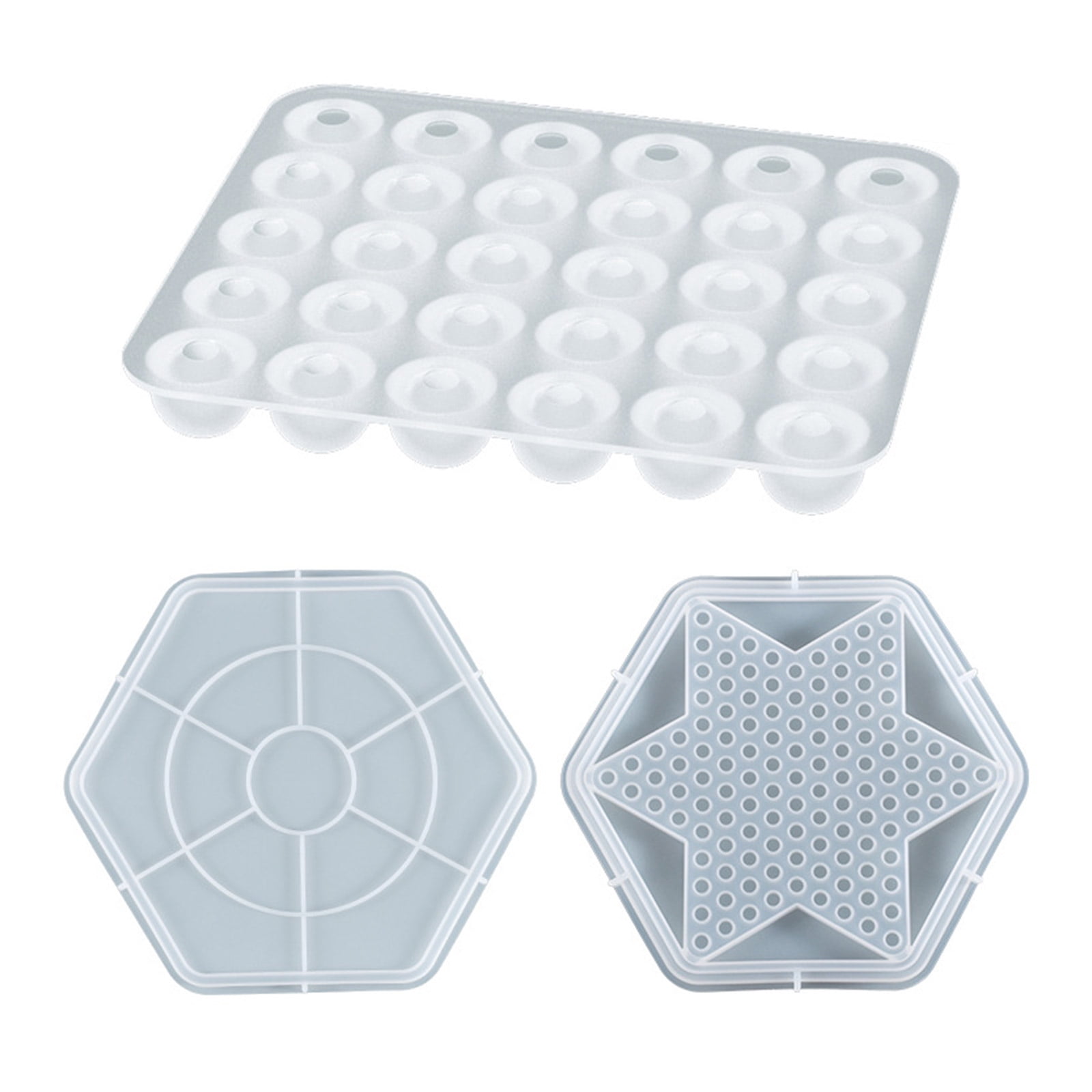 Chinese Checkers Silicone Mold DIY Crystal Epoxy Resin Molds Game ...