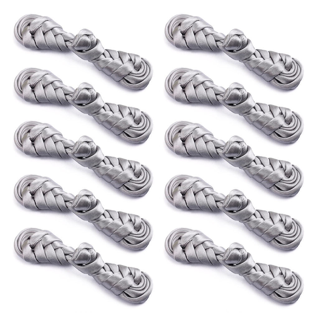 Chinese Cheongsam Buttons10 Pair Fastener DIY Handcraft National Style ...