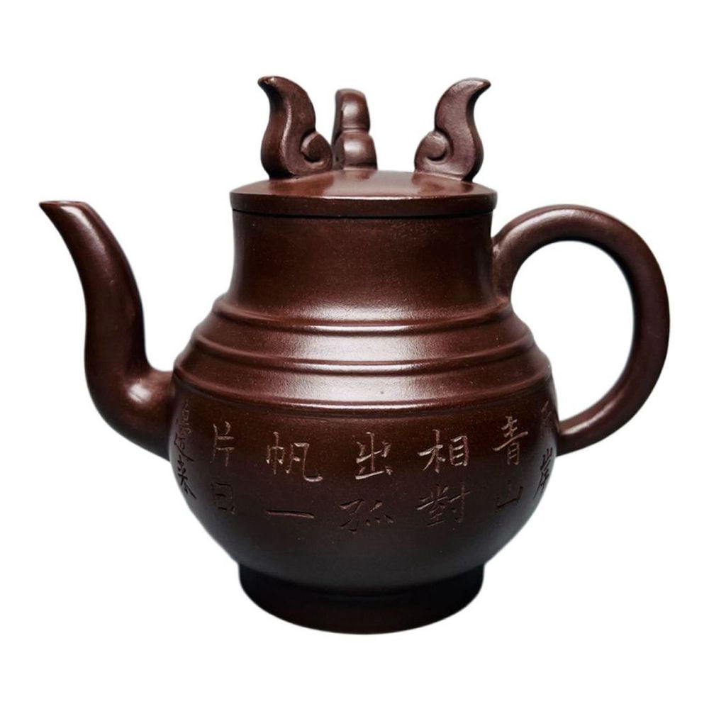 Chinese Clay Pot Purple Puer Handmade Bonsai Zisha Teapot Handcrafted ...