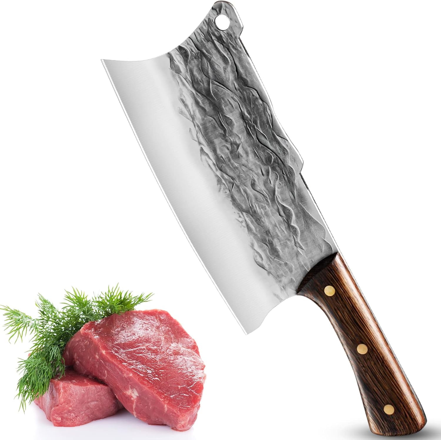 Chinese Cleaver Knife, Butcher Knife, Meat Cleaver Knife Heavy Duty ...