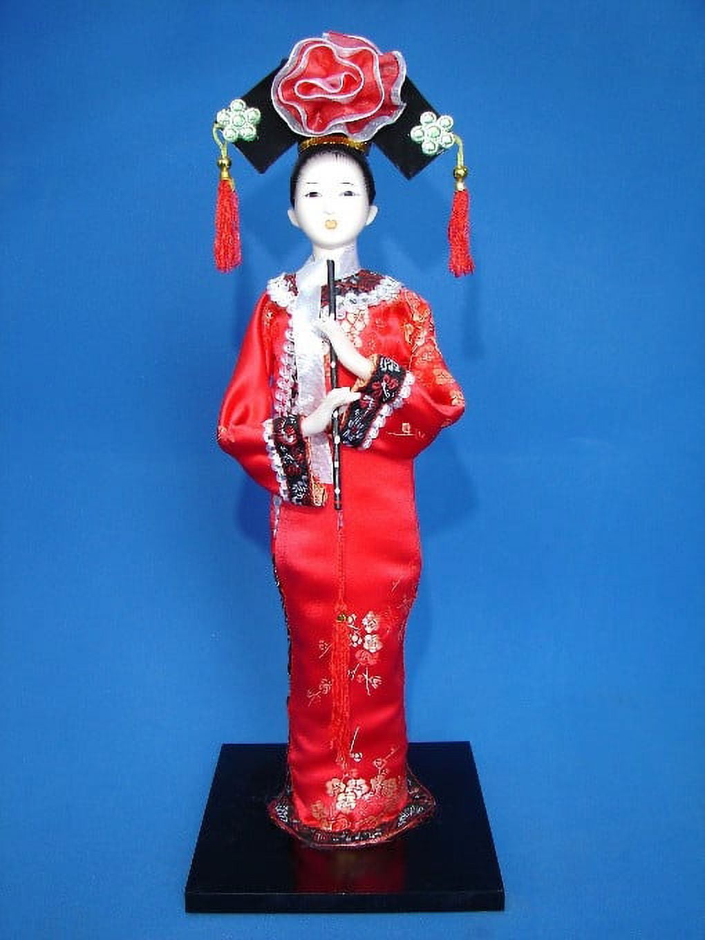 Chinese Collectible Doll With Flute - Walmart.com