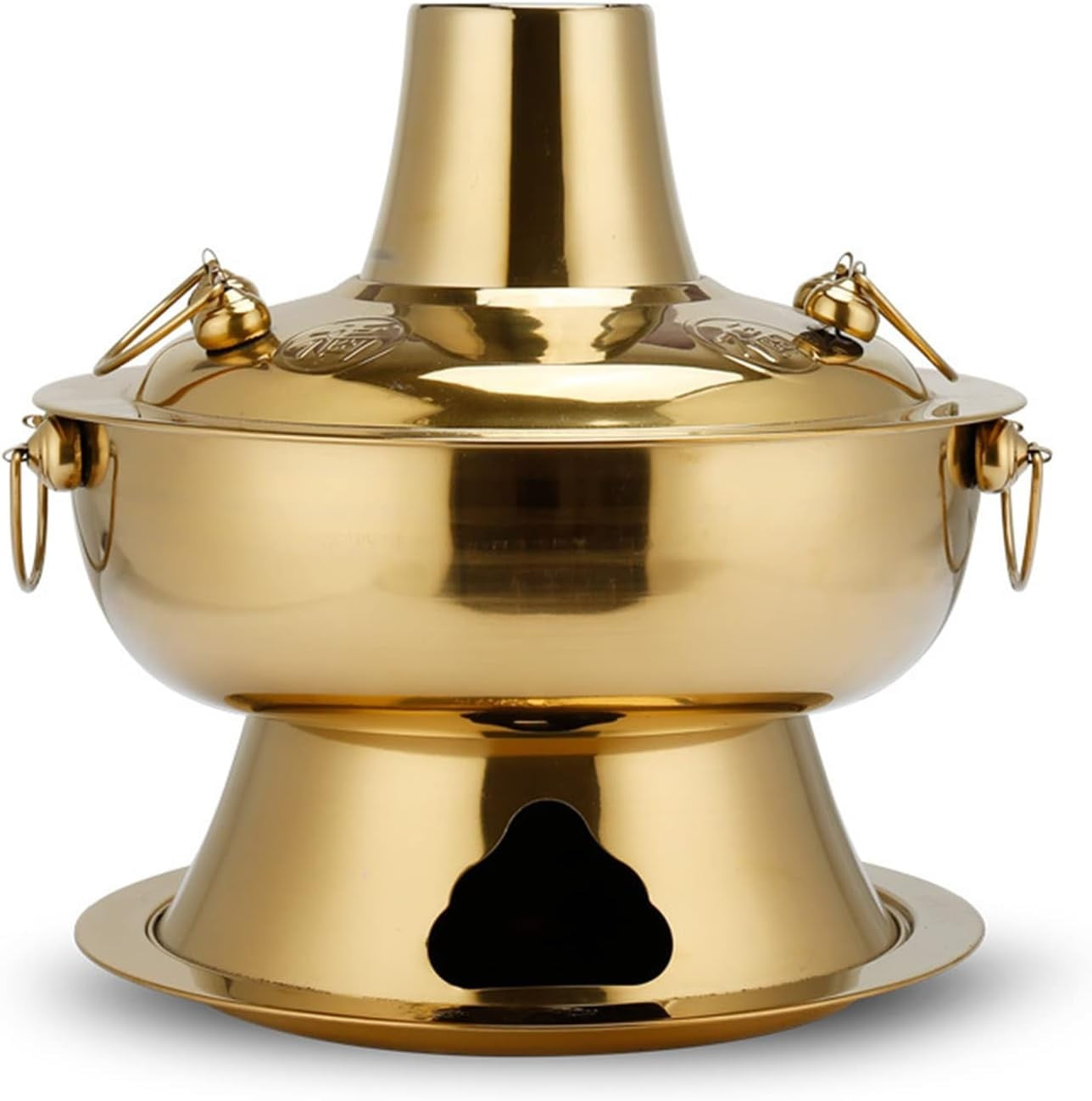 Chinese Cooker Traditional Shabu Shabu Hot Pot Pan Stainless Steel ...