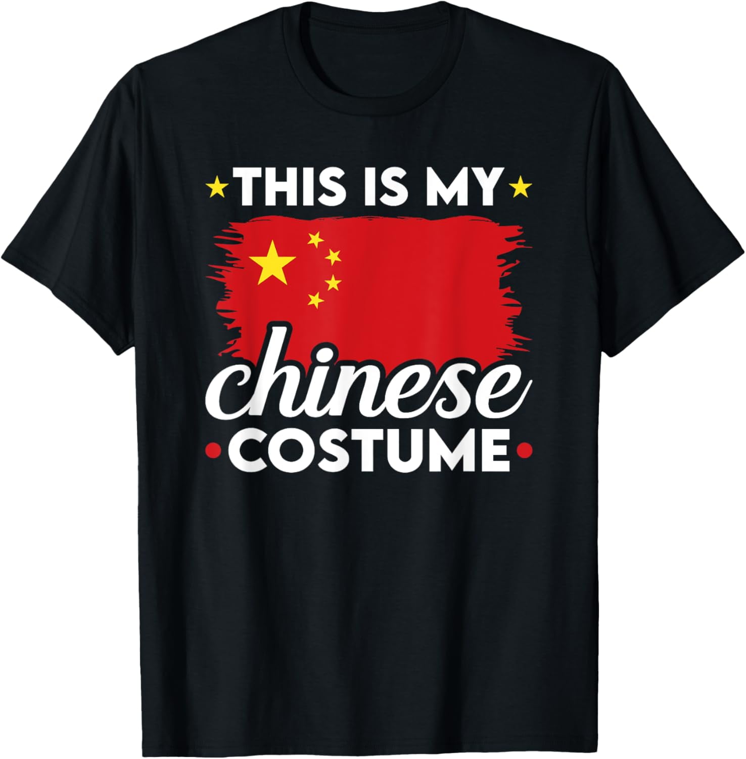 Chinese Costume Chinese Flag T-Shirt - Walmart.com