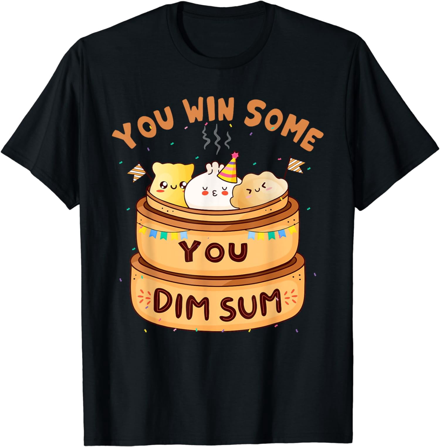 Chinese Dim Sum Food Kawaii Asian Foodie Steam Lover Dim Sum T-Shirt ...