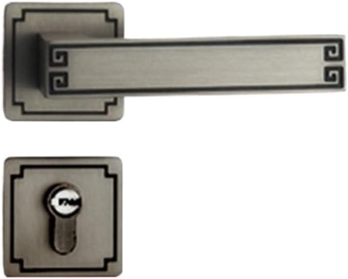 Chinese Door Lock Wooden Door Handle Split Silent Indoor Magnetic Door ...