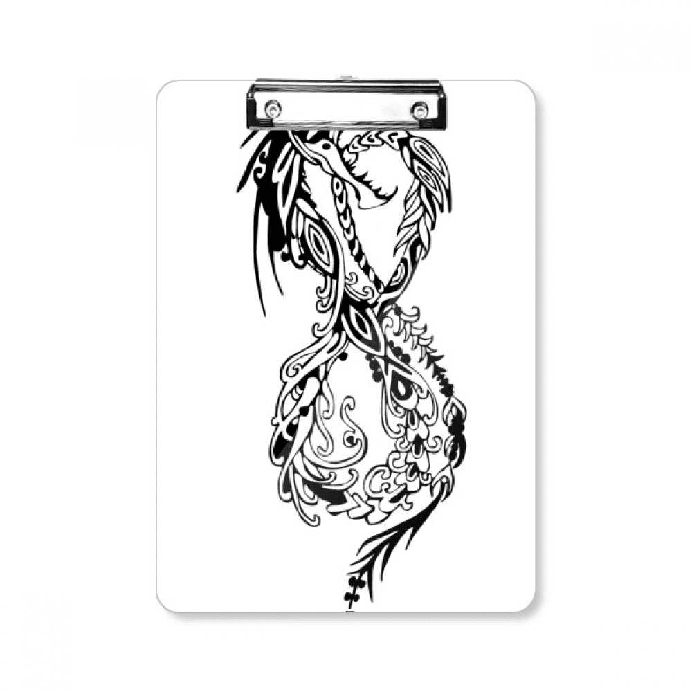 Chinese Dragon Animal Portrait Clipboard Folder Writing Pad Backing ...