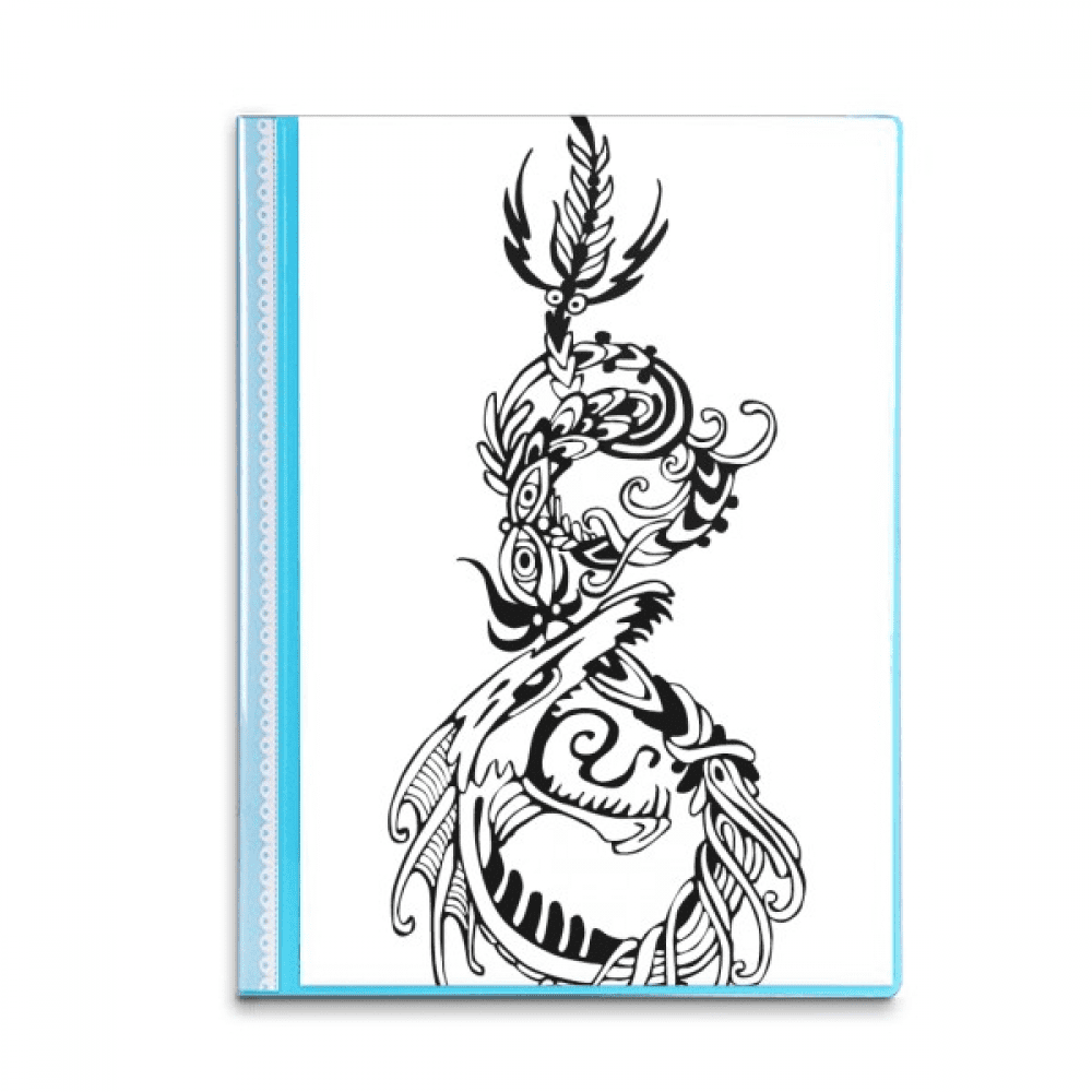 Chinese Dragon Bird Animal Book Sheet Protectors Portfolio Binder ...