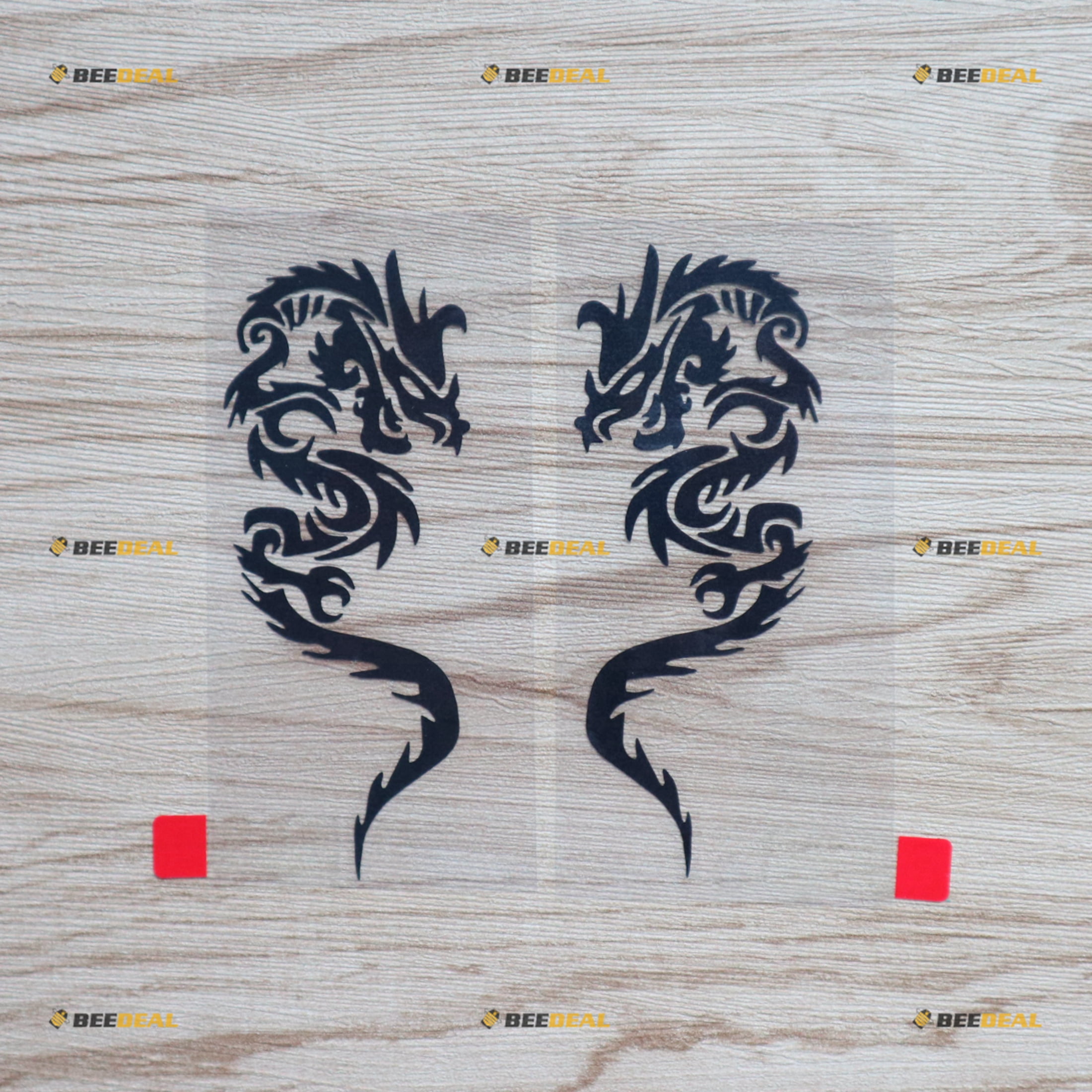 Chinese Dragon Decal Vinyl Sticker - Mirror Images Reversed - Pair ...