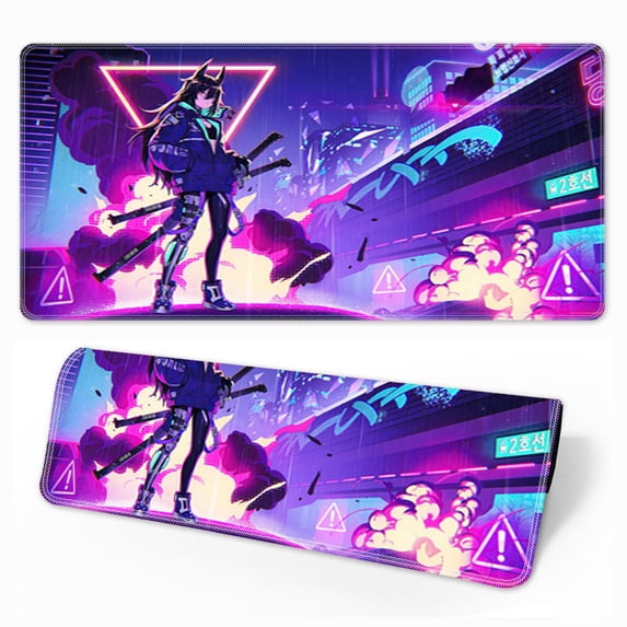 Chinese Dragon & Lotus Gaming Mouse Pad Non-Slip Extended Large Desk ...