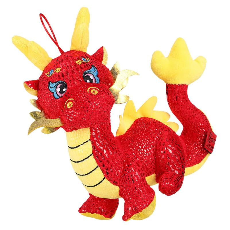 Chinese Dragon Plush 2024 Year of The Dragon Stuffed Animal Plush ...