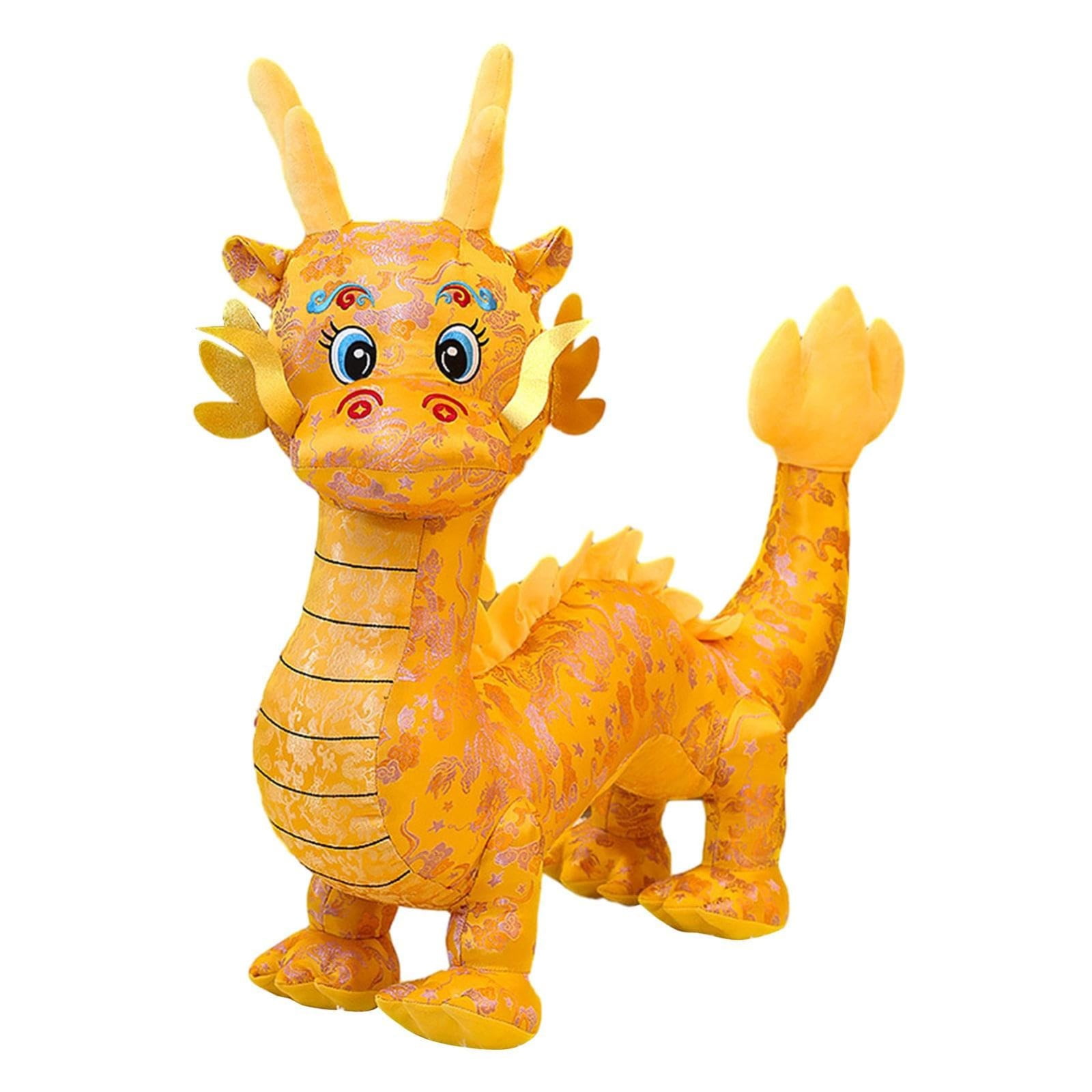 Chinese Dragon Plush Doll, 2024 Year of The Dragon Mascot, Dragon ...
