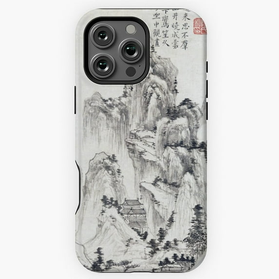 Chinese Elixir Terrace Classic Art iPhone Case 17 16 15 14 13 12 11 Pro ...
