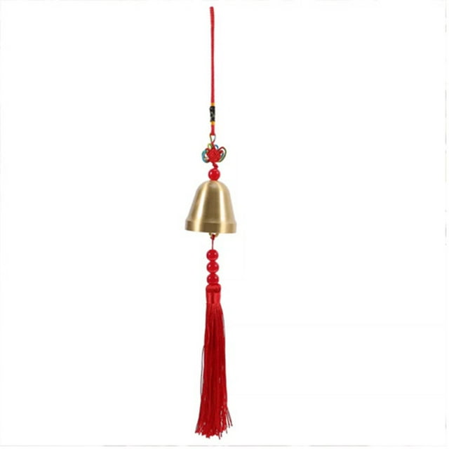 Chinese FengShui Brass Bell Copper Decor Wind Chimes for Success and ...