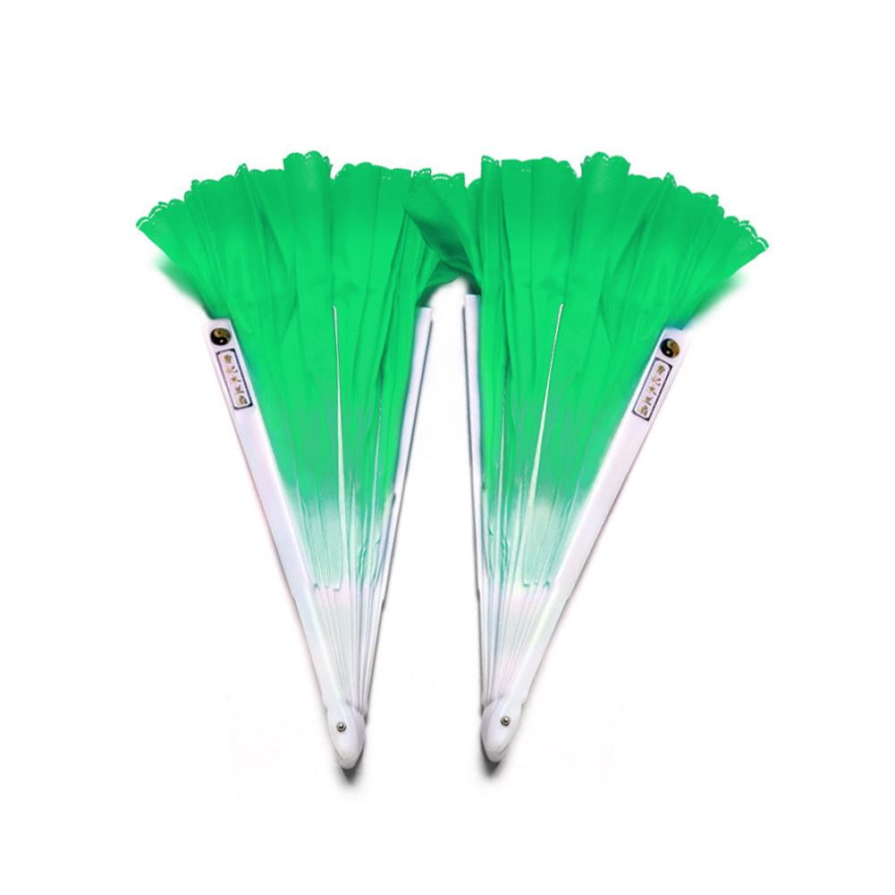 Chinese Folding Dance Fan Performance Fan Square Dance Fan 2pcs. P2S4 ...
