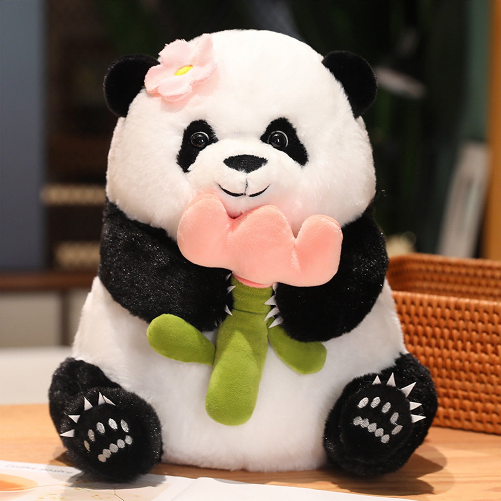 Chinese Giant Pandas Stuffed Ornament, Pillow, Suitable For , Party ...