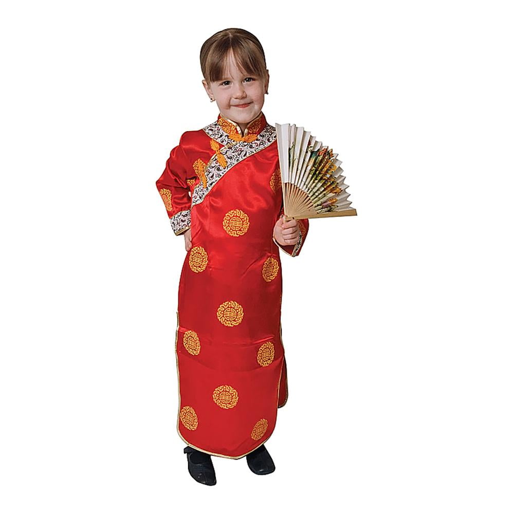 Chinese Girl Dress Up Costume - By Dress Up America - Walmart.com