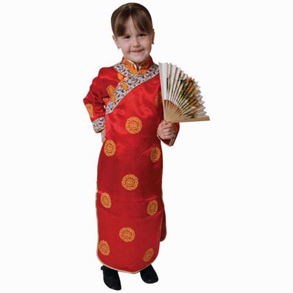 Chinese Girl Dress Up Costume - By Dress Up America - Walmart.com