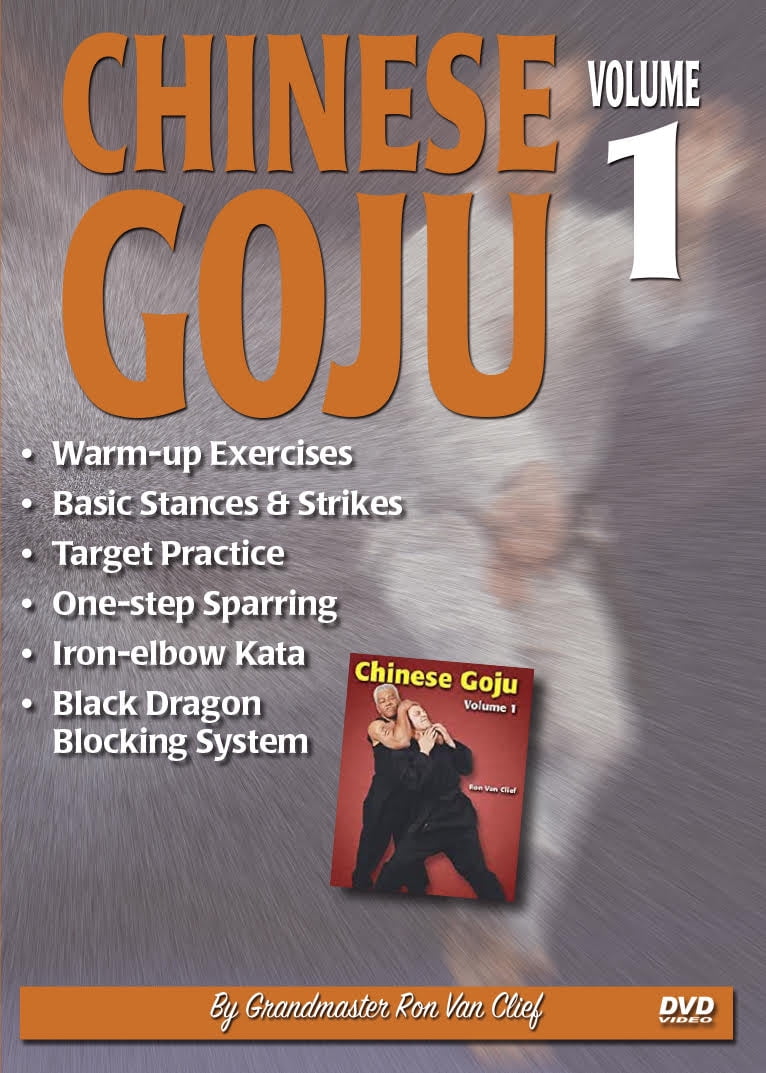 Chinese Goju Karate #1 sparring kata black dragon blocking DVD Ron Van ...