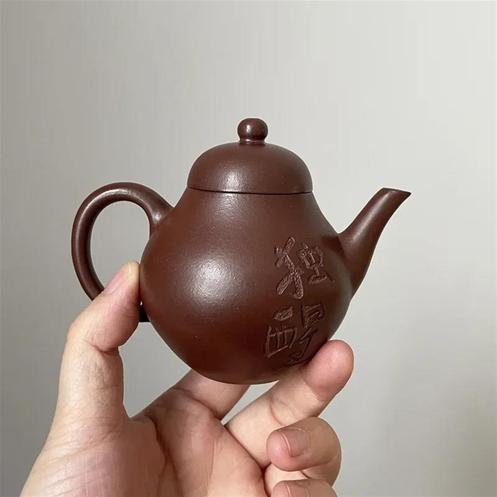 Chinese Handmade Tea Pot Raw Ore Dragon Blood Sand Kettle Zisha Tea Set ...