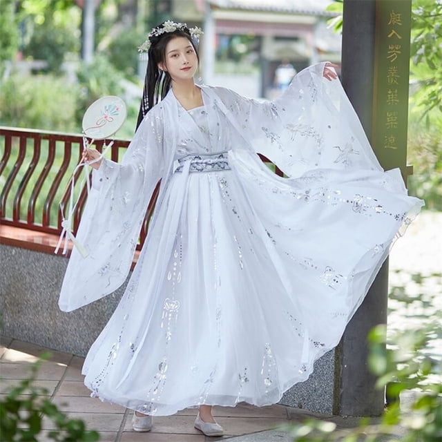Chinese Hanfu Dress Women Ancient Traditional Hanfu Set Carnival Fairy ...