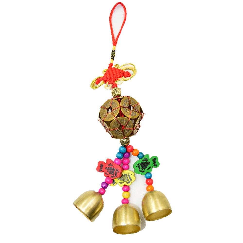 Chinese Hanging Bell for Door Feng Shui Bell Good Luck Home Pendant ...