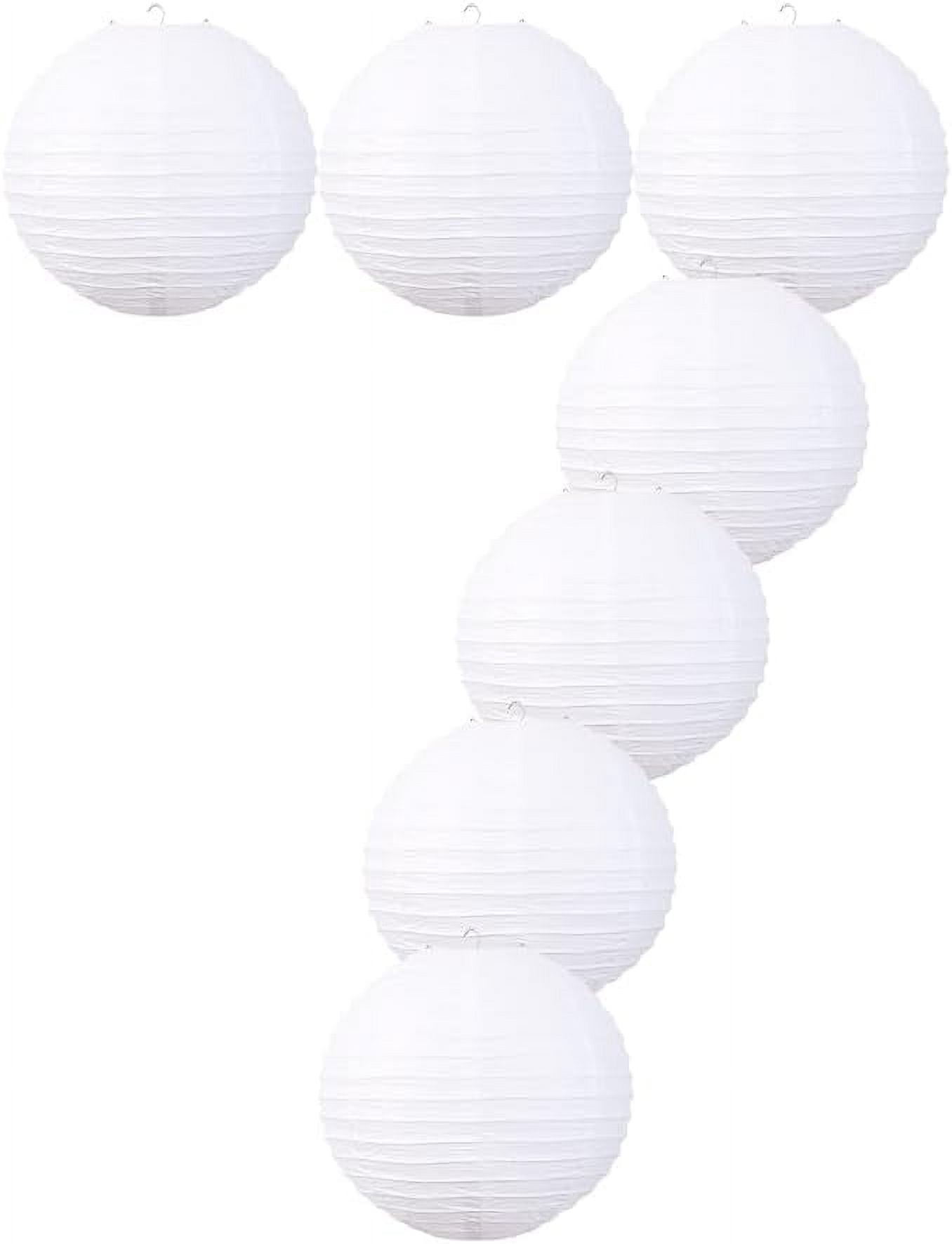 Chinese Japanese Style Paper Lanterns, Set of 7 - Walmart.com