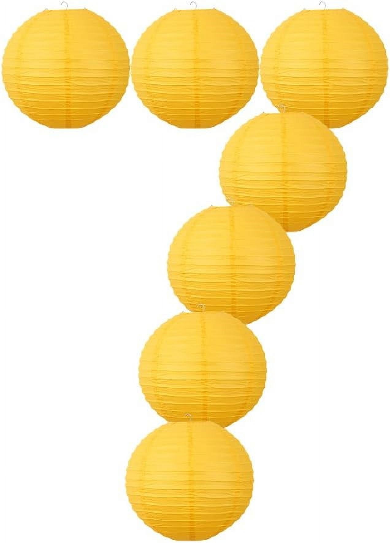 Chinese Japanese Style Paper Lanterns, Set of 7 - Walmart.com