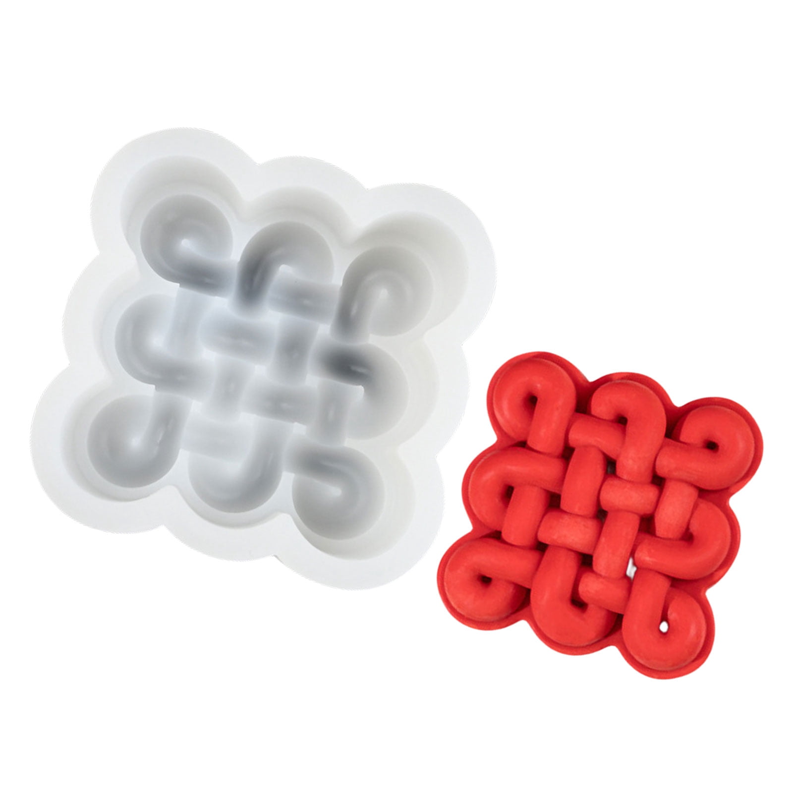 Chinese Knot Silicone Molds Nonstick Mousses Cake Molds Cake Decorating ...